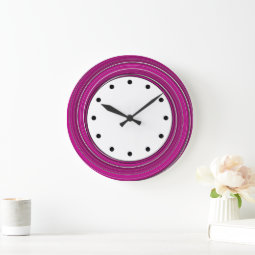 Colorful Wall Clocks | Zazzle