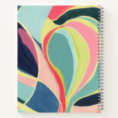 Colorful Watercolor Color Block Art Notebook | Zazzle