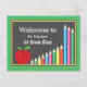 Colorful Welcome Back To School First Grade Postcard | Zazzle