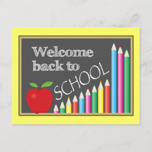 Welcome Back Postcards - No Minimum Quantity | Zazzle
