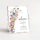 Colorful Welcome Wedding Poster | Zazzle