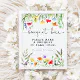 Colorful Wildflower bouquet bar flower bar sign | Zazzle