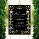 Colorful Wildflower Meadow Wedding Welcome Sign | Zazzle