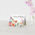 Colorful Wildflowers Vibrant Flowers Birthday Card | Zazzle