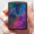 Colorful Zodiac Sign Scorpio Zippo Lighter | Zazzle