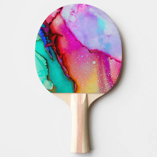 Coloring Mashup Pin Pong Paddle | Zazzle