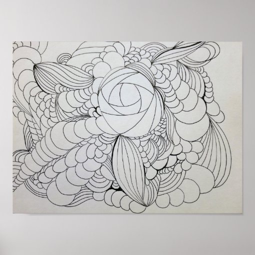 Coloring Page Poster | Zazzle