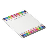 Coloring Pencils custom notepad | Zazzle