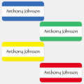 Colors Kids' Labels | Zazzle