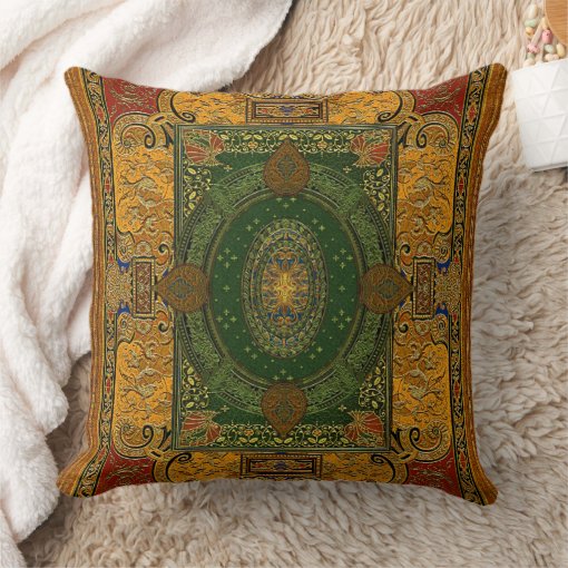 Colors Of The Middle East Throw Pillow | Zazzle