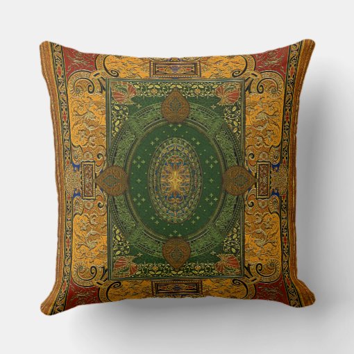 Colors Of The Middle East Throw Pillow | Zazzle