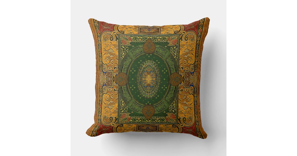 Colors Of The Middle East Throw Pillow | Zazzle