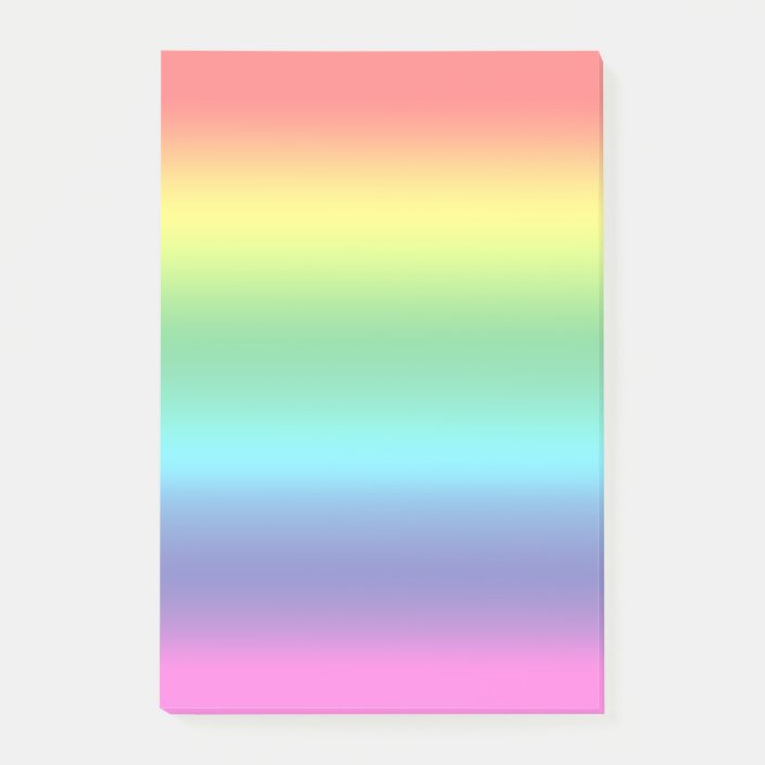 Colors of the Rainbow Post-it Notes | Zazzle.com