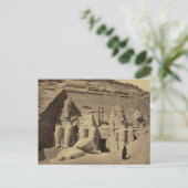 Colossal Figures, the Great Temple at Abu Sunbul Postcard | Zazzle