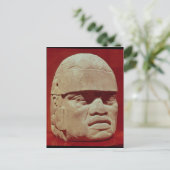 Colossal head, Olmec Postcard | Zazzle