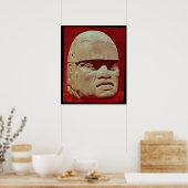 Colossal head, Olmec Poster | Zazzle