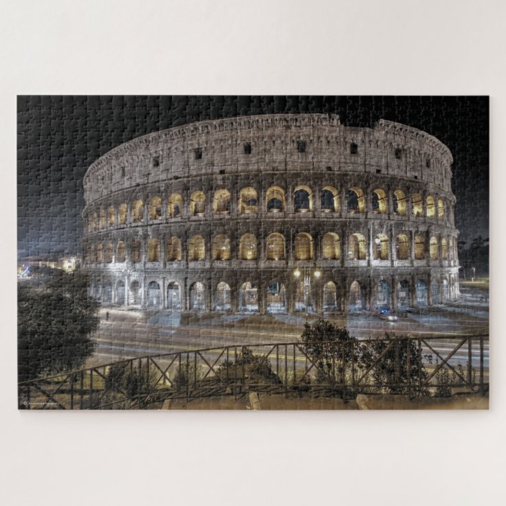 Colosseum , Rome - Italy Jigsaw Puzzle | Zazzle