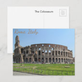 Colosseum. Rome, Italy Postcard | Zazzle