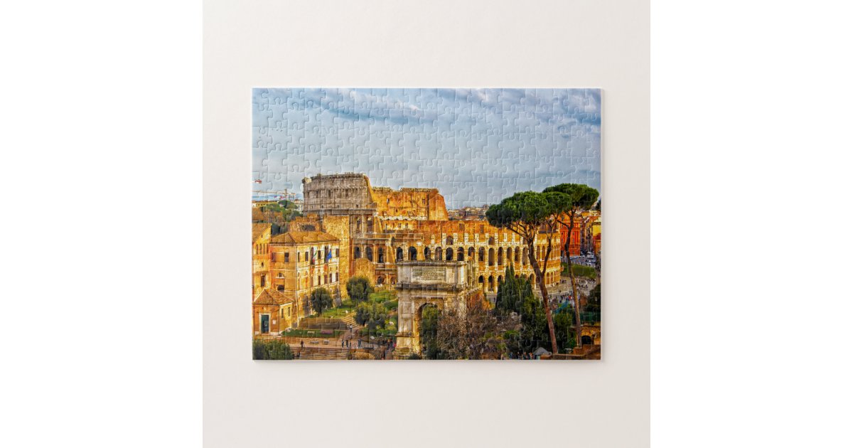 Colosseum Rome. Jigsaw Puzzle | Zazzle