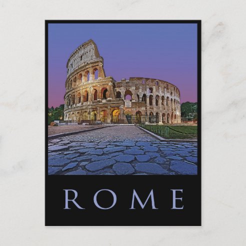 Rome Postcards - No Minimum Quantity | Zazzle