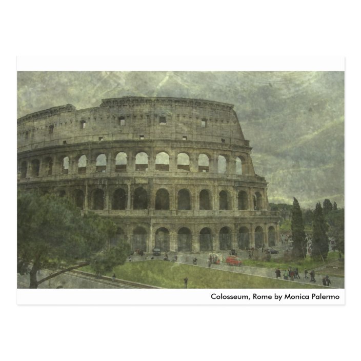 Colosseum, Rome Postcard | Zazzle.com
