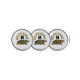 Colourful Cumberland Slider Turtle Monogram Golf Ball Marker | Zazzle