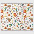 Colourful Dutch Holiday Sinterklaas Design Wrapping Paper | Zazzle