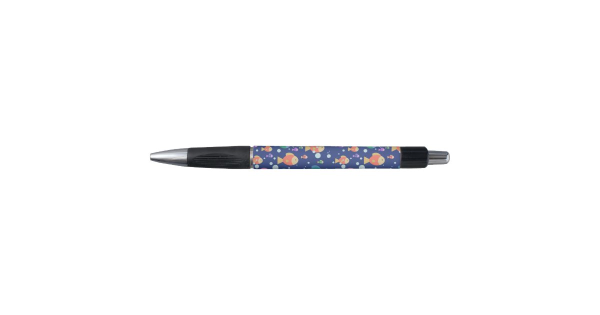 Colourful fishes underwater pen | Zazzle