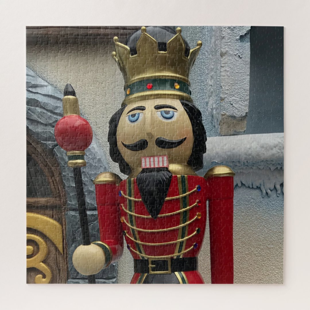 Colourful Nutcracker Guard Jigsaw Puzzle | Zazzle