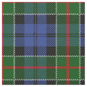 Clan Colquhoun and Calhoun Tartan Fabric | Zazzle
