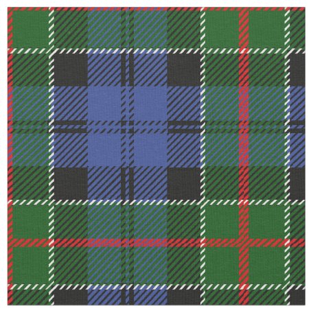 Clan Colquhoun and Calhoun Tartan Fabric | Zazzle
