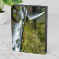 Columbia River Gorge, Ponytail Falls Wooden Box Sign | Zazzle