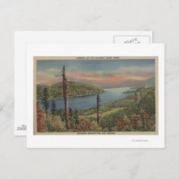 Columbia River Gorge Postcard | Zazzle