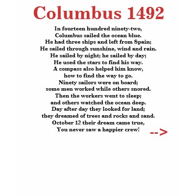 Columbus Day Poems And Quotes. QuotesGram