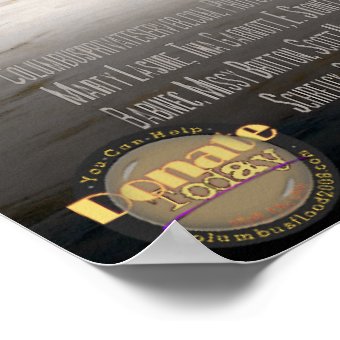 Columbus Indiana Flood of 2008 Poster | Zazzle