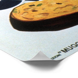 COLUSSI BISCOTTI VENEZIA Vintage Italian Poster | Zazzle