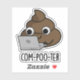 Com-poo-ter Funny Computer Poop Pun Sticker | Zazzle