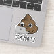 Com-poo-ter Funny Computer Poop Pun Sticker | Zazzle