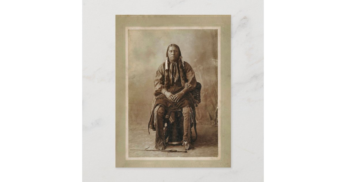 Comanche Medicine Man 1898 Postcard | Zazzle