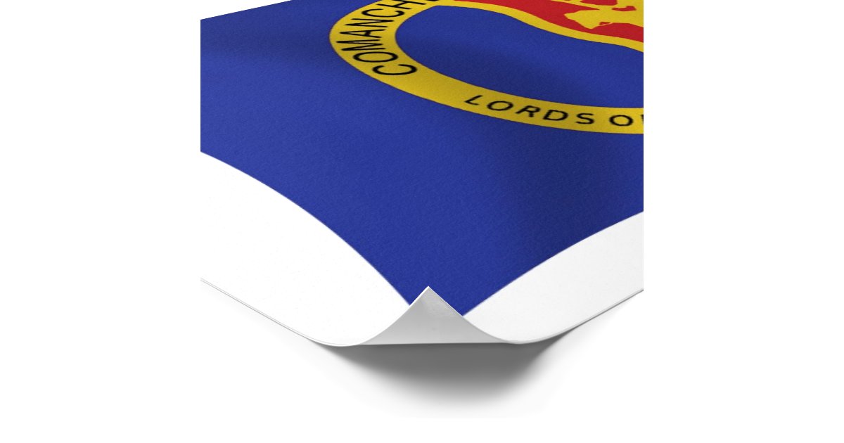 Comanche Flag Coloring Page