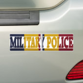 Combat Action Ribbon MILITARY POLICE Sticker | Zazzle
