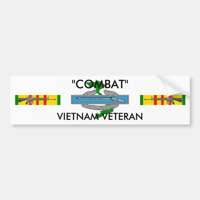 Combat bumper sticker | Zazzle