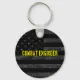Combat Engineer Subdued American Flag Keychain | Zazzle