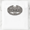 Combat Field Medical Badge (CFMB) Rectangular Sticker | Zazzle