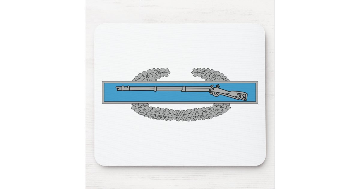 Combat Infantryman Badge CIB Army Veteran Mouse Pad | Zazzle