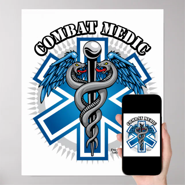 Combat Medic Poster | Zazzle