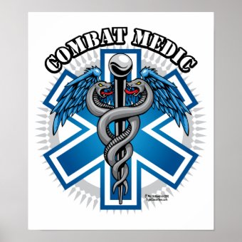Combat Medic Poster | Zazzle