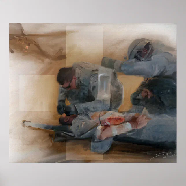Combat Medic Poster | Zazzle