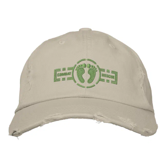Combat Rescue Roundel Hat | Green Feet | Zazzle