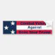 Combat Veteran Against Trump Bumper Sticker | Zazzle